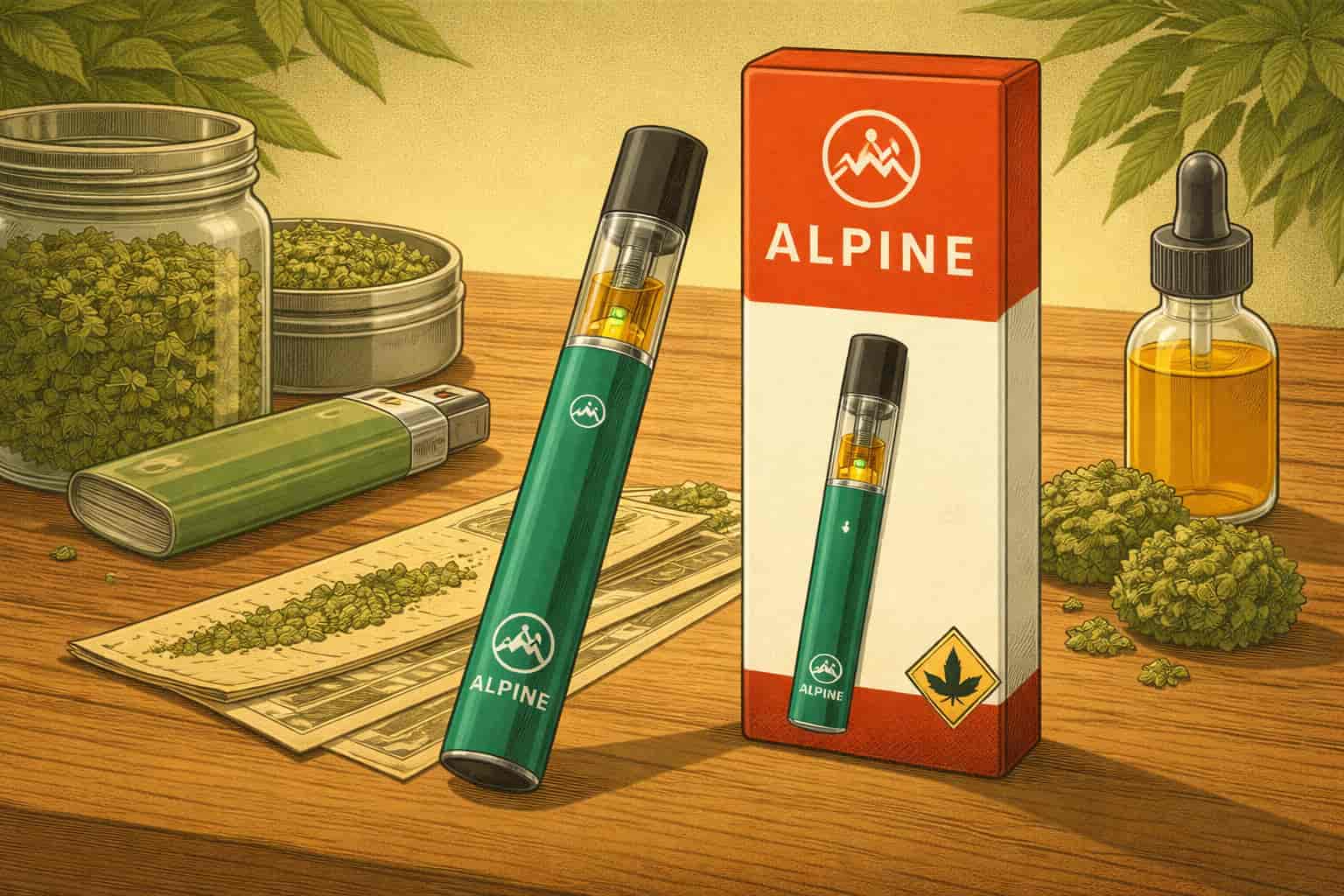 Alpine Disposable Vapor Pen: What It Is, How It Works, and What to ...